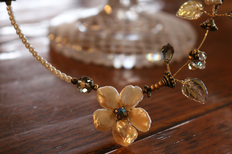 Pearl Tendril Handmade Necklace | Treasured Country Gifts
